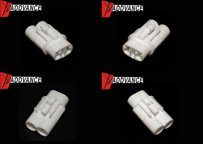 White 2 Pin Motorcycle Connector , Sumitomo MT Sealed Series 6180-2181