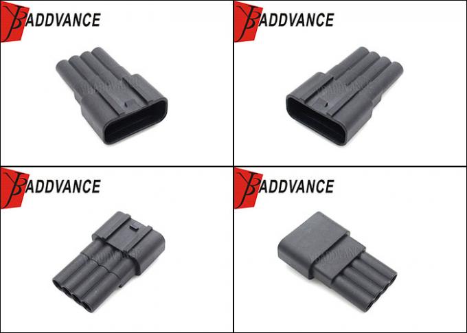 Denso Ignition Coil Connector / 4 Way Automotive Connector Male 7283-7449-30