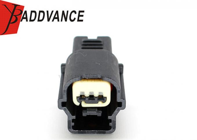3 Pin Female Molex Connector MX64 31403-3700 , Straight 2.54 mm Pitch ...