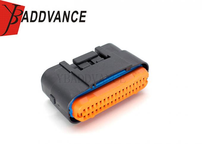 Black Automotive ECU Connectors 34 Pin JAE Electronics JAE MX23A34SF1 ...