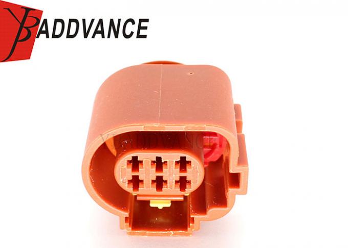 Orange 1.5 Mm Throttle Position Sensor Connector 6 Way Sealed 284717