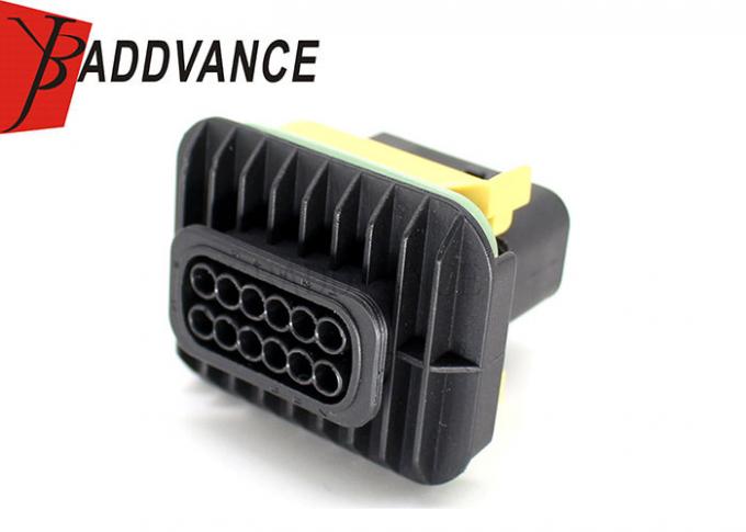 12 Hole AMP TYCO HDSCS Series Waterproof Connector 1-1564520-1