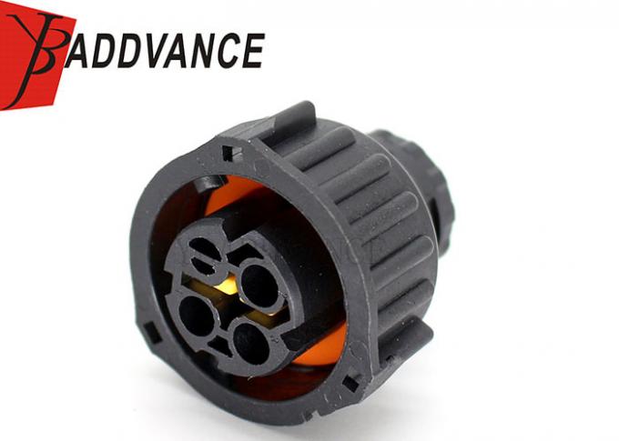 3 Pin Female Tyco AMP Connectors 2.5 Mm Socket Round HSG Connector 1 ...