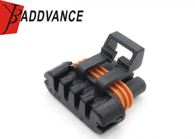 Black Delphi Metri Pack 150 Connectors 4 Hole Female 12162144 Waterproof