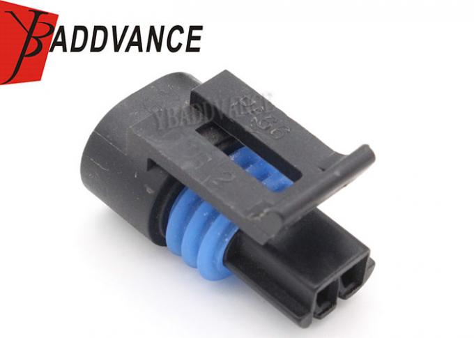 2 Hole Pull to Seat Metri-Pack 150.2 Series Blk Waterproof Connector ...