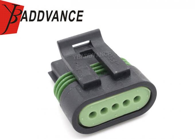 5 Hole 1 Row Weather Pack Connector Metri Pack 150.2 Sealed Receptacle ...