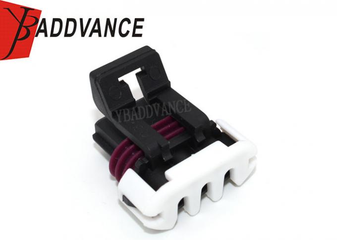 1 Row 3 Pin Weather Pack Connector Cable Mount Socket Female Connector ...