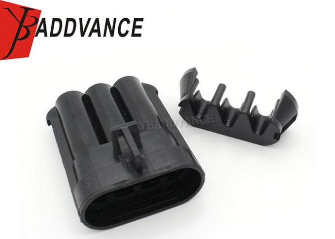 Male Black 630 Series 3 Pole Wire Harness Auto Connector 46 AMPS ...