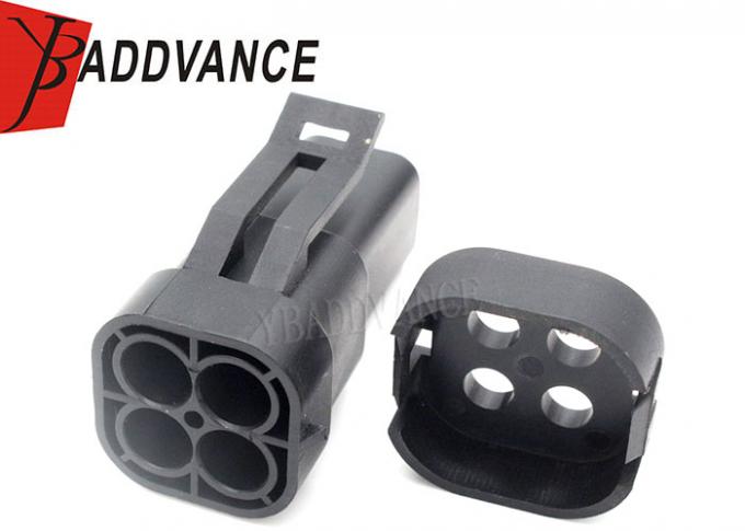 4 Pin Waterproof Electrical Automotive Housing Connector with Terminals