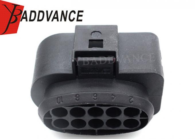 Black FEP Automotive Connectors 1J0 973 735 1J0973735 10 Pin Automotive ...
