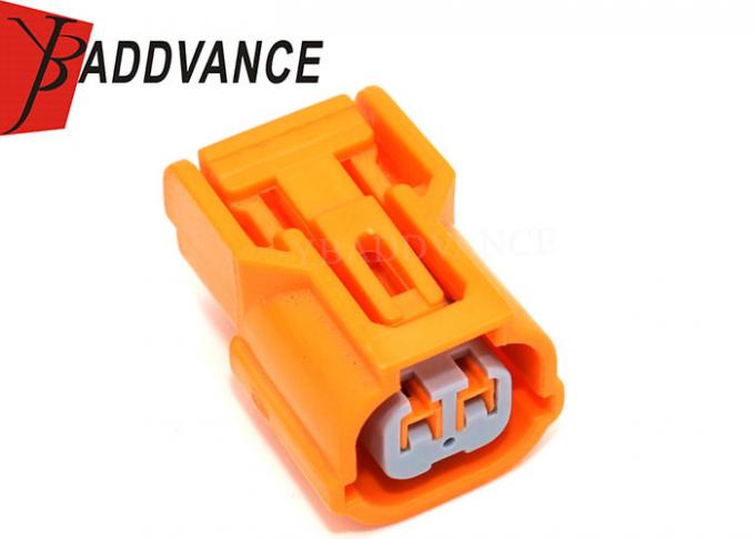 2 Hole Orange Automotive HX Sealed Female Connector 6189-0891