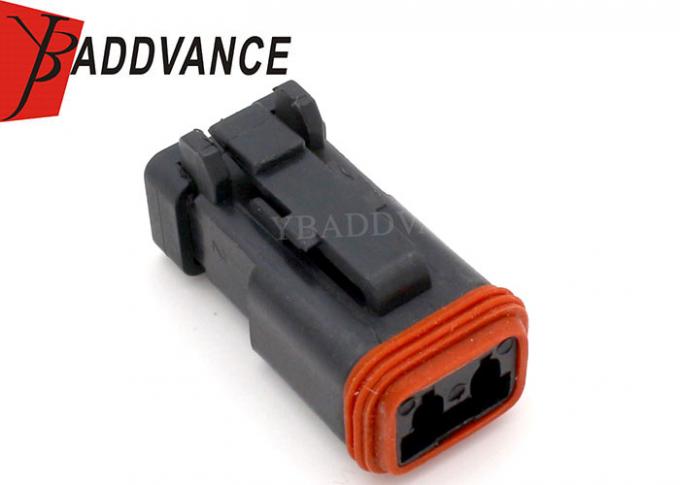 DT06-2S-E005 Deutsch DT 2 Pin Connector / TE Connectivity Deutsch ...