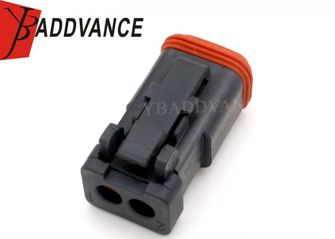 DT06-2S-E005 Deutsch DT 2 Pin Connector / TE Connectivity Deutsch ...