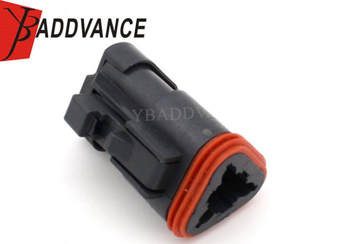 3 Pin Female Deutsch Automotive Connectors With Terminal DT06-3S-E005