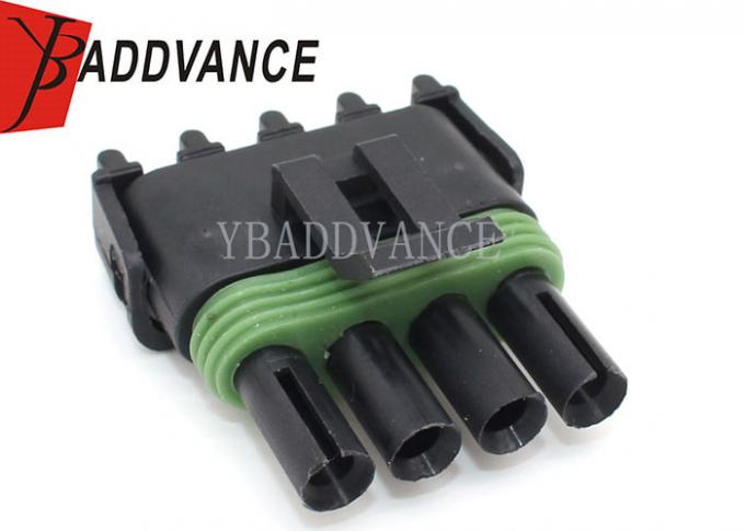 12015797 4 Hole Female Weather Pack Automotive Housing Connector