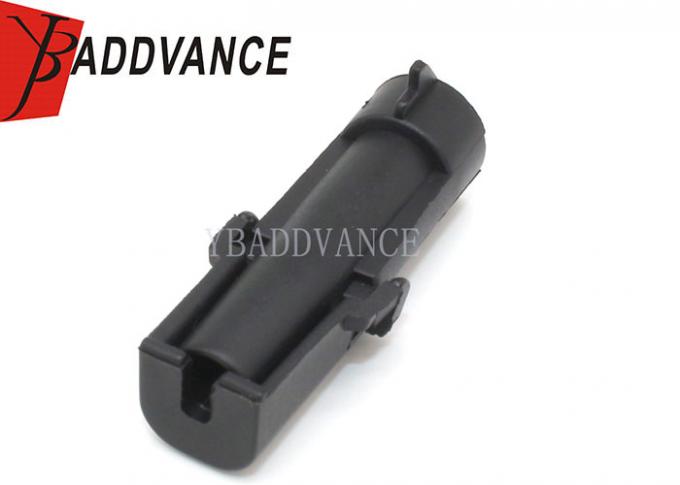 12010996 1 Way Weather Pack Single Row Connector with Terminals