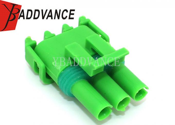 12020403 3 Pin Female Green Weather Pack Map Sensor Connector