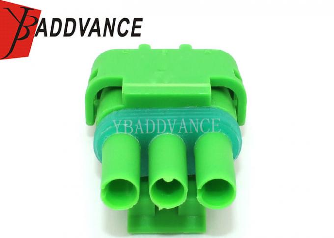 12020403 3 Pin Female Green Weather Pack Map Sensor Connector