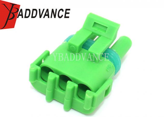 12020403 3 Pin Female Green Weather Pack Map Sensor Connector