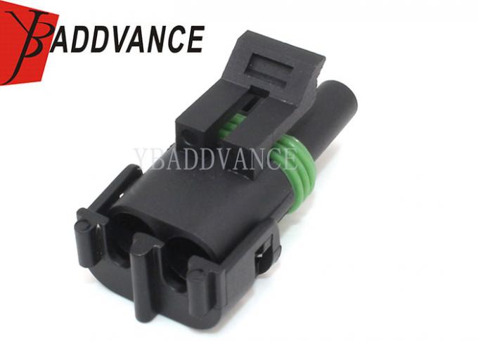 2 Way Female Weather Pack Connector 2 Pin Sealed Connector Plug 12015792