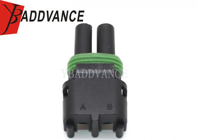 2 Way Female Weather Pack Connector 2 Pin Sealed Connector Plug 12015792