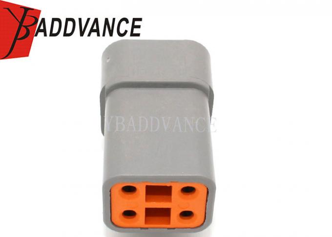 Female Waterproof Deutsch Automotive Connectors DTP Series 4 Pin DTP06-4S