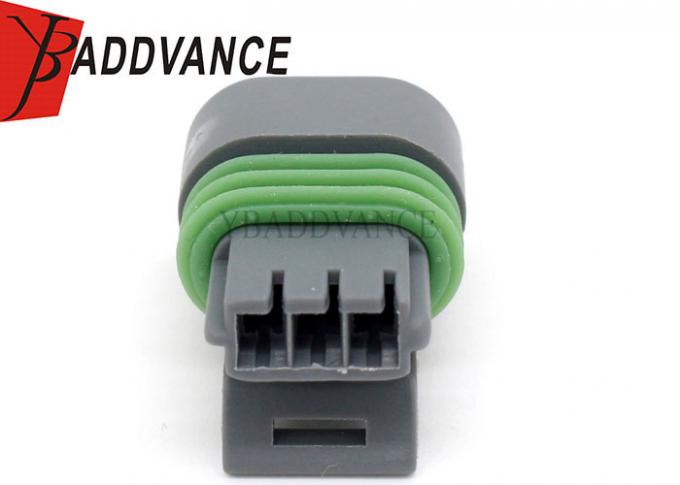 Pull To Seat Series PA66 Waterproof Automotive Connectors 12162280 3 Way
