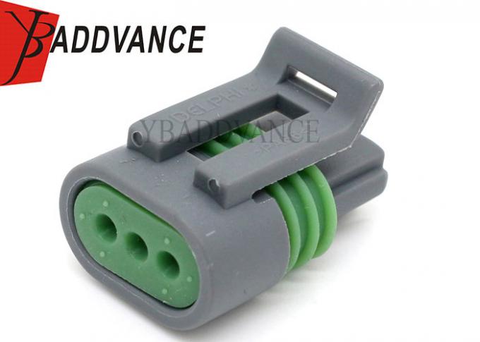 Pull To Seat Series PA66 Waterproof Automotive Connectors 12162280 3 Way