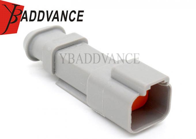 2 Way Male Deutsch Automotive Connectors DT04-2P-E008 With Heat Shrink End