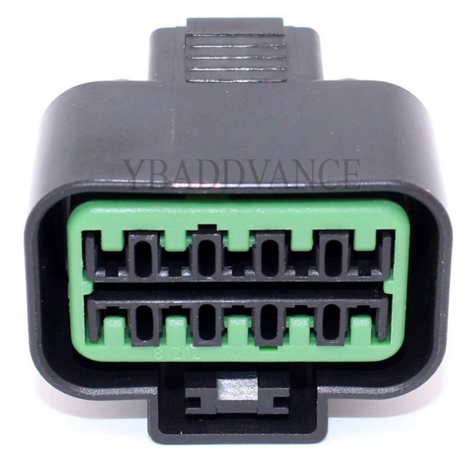 10 Pin Waterproof Automotive Connectors With Green Locking And Terminals