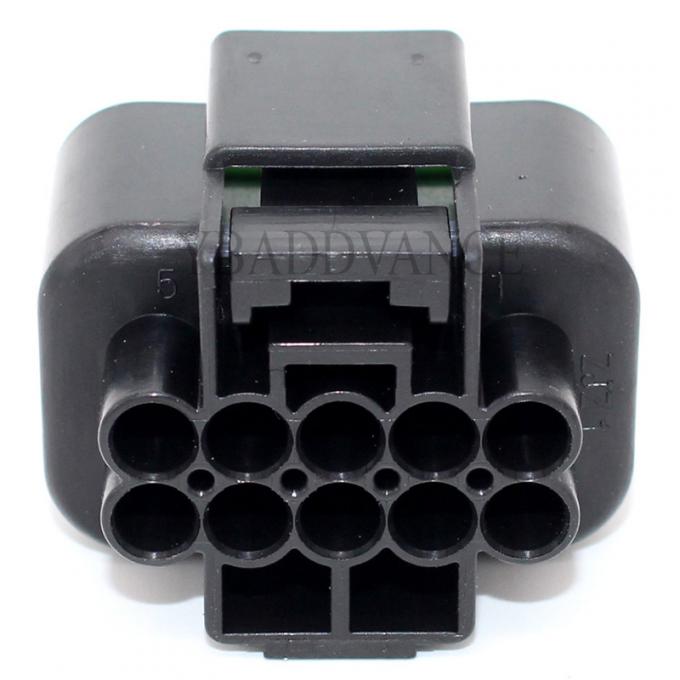 10 Pin Waterproof Automotive Connectors With Green Locking And Terminals