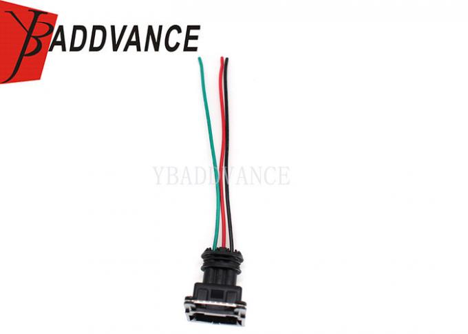 3 Pin Auto Wiring Harness Housing Junior Power Timer AMP Connector 282191-1