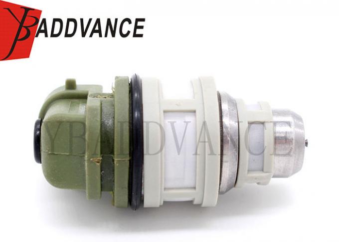 Green Single Point Gasoline Fuel Injector Precision For Fiat Ford VW