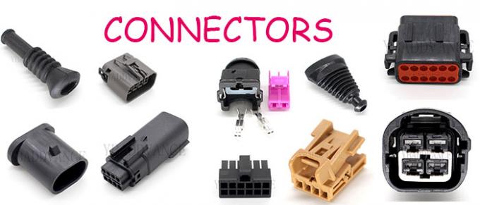 90980-11002 Sealed 100μA 2 Pin Male Connector For Toyota