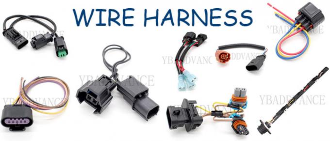 PBT / PA66 Female Auto Wiring Harness 6248-5316 6248-5317 For Toyota Vss