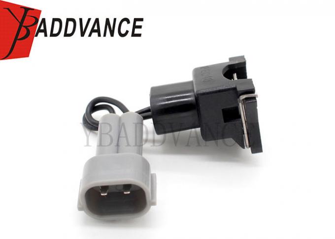 Male To Female Auto Electrical Harness With Wire 11CM Black Color 1 ...