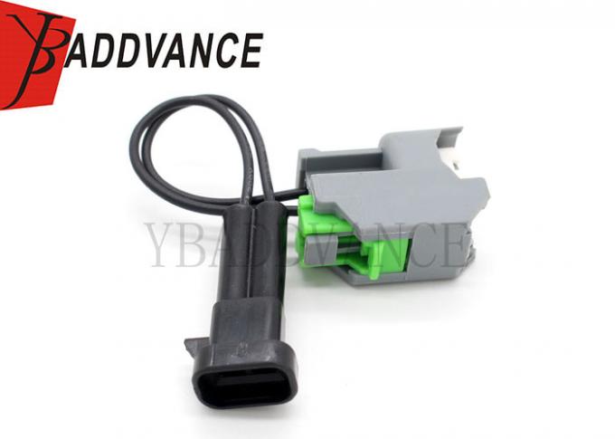 2 Pin Auto Wiring Harness EV6 Female Injector Adaptor PBT / PA66 Material