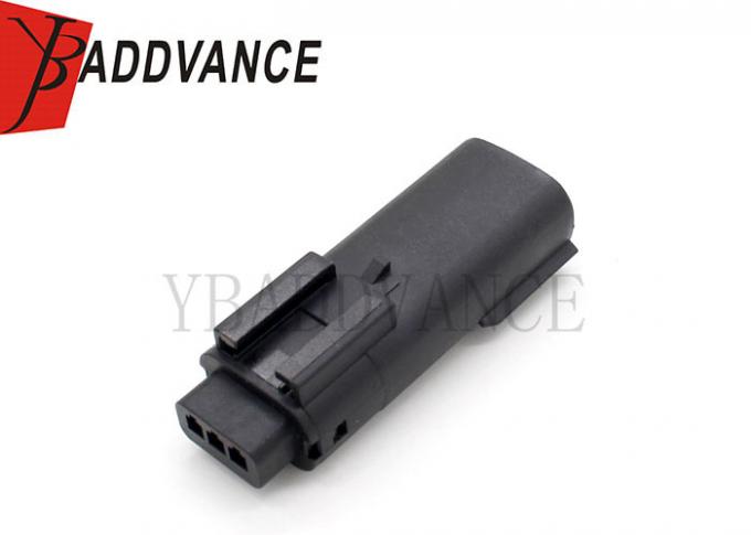 Black Color Automotive Electrical Connectors 3 Pin 334810301 Male OEM ...