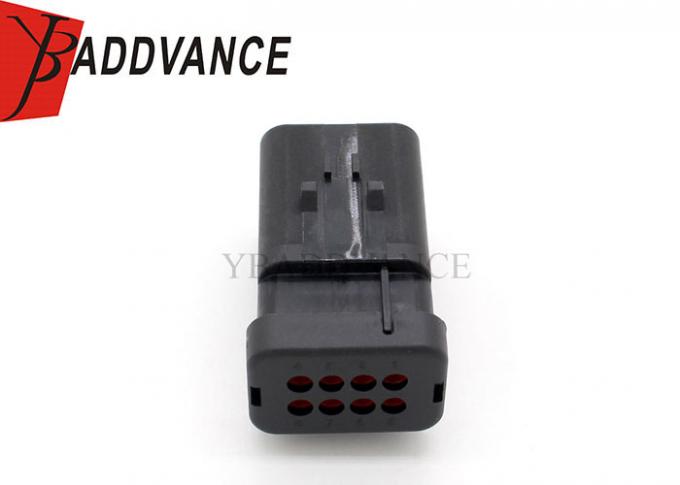 Black Tyco AMP Connectors 8 Way Male Automotive Connectors 20-18 AWG ...