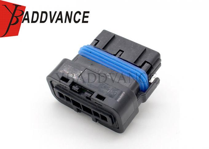 Electrical Blue Female 6 Way 100μA FEP Automotive Connectors