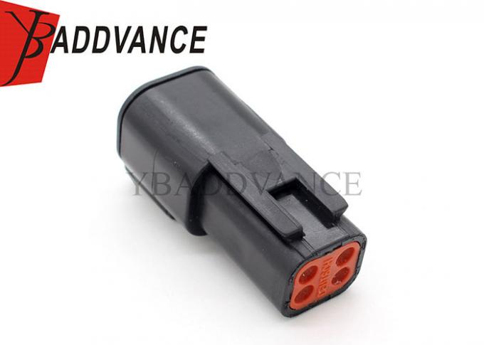 DTM04-4P-E004 4 Way Deutsch Connector Housing TE Connectity For Truck