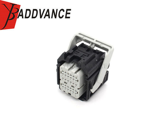 30 Pin Female Black PA66 GF35 Waterproof Automotive Connector Housing