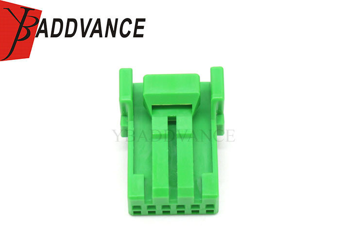 Hot sale 6 Pin Female Electrical Connector Housing Green Color For ...