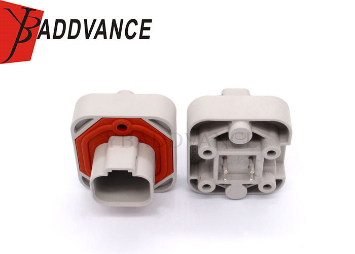 DT15-4P TE Deutsch Amphenol Male 4 Position Straight Flange Mount PCB ...