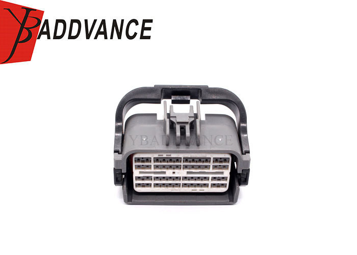 Black 48 Pin Female Electrical ECU Wire Harness Connectors Housing For ...