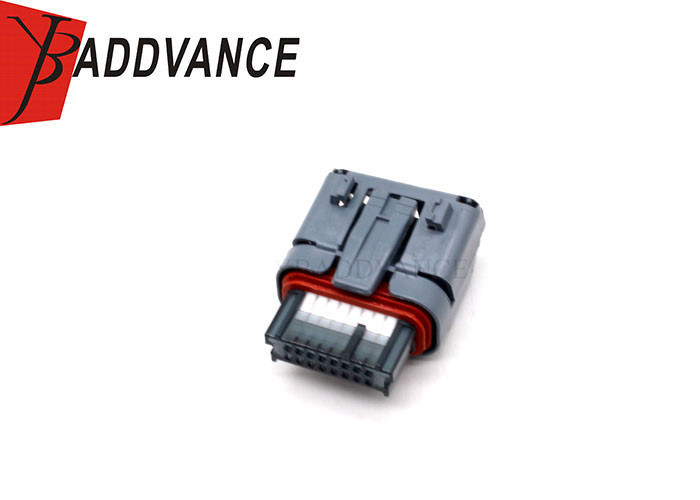 Aptiv 16 Way Electric Motor Waterproof Connector Gray Strain Relief ...