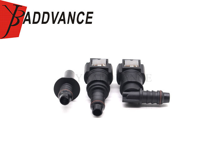 90 Degree Curved Straight Elbow 9.89 ID8 Nylon Rubber Fuel Line ...