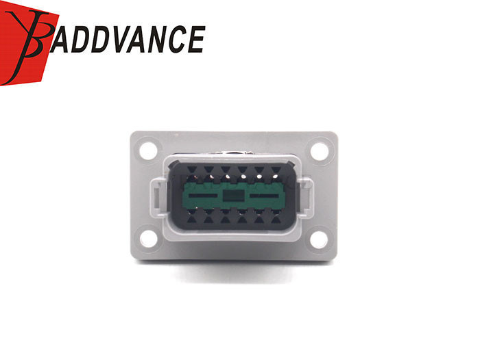 DT04-12PA-L012 Gray 12 Pin TE Connectivity Rectangular Male Automotive ...