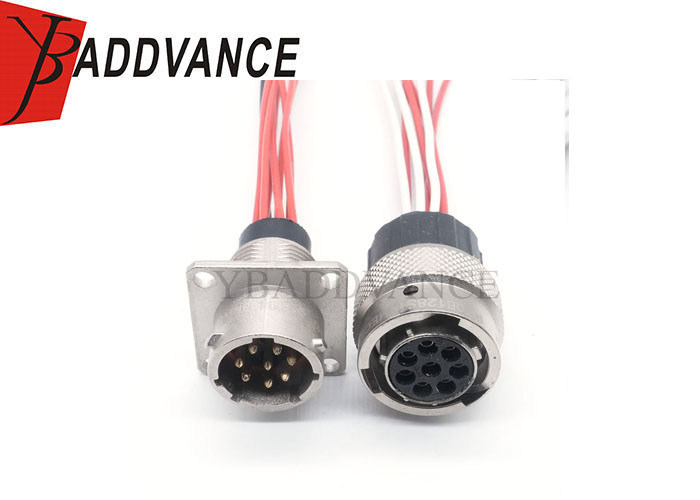 RT06128SNHEC03 RT00128PN03 Amphenol Male Female 8 Pin Metal New Energy ...