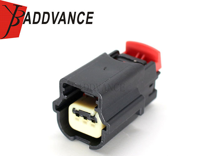 3 Pin Female Molex Connector MX64 31403-3700 , Straight 2.54 mm Pitch ...